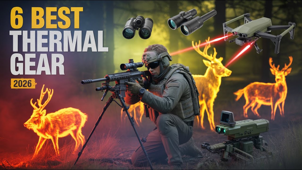 6 BEST THERMAL HUNTING GEAR - YouTube