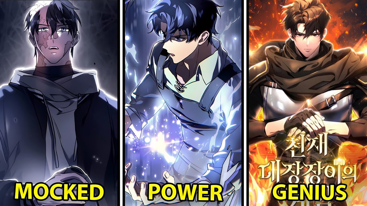 A Humble Blacksmith Forging Legendary Weapons to Reach the Top | Manhwa Recap - YouTube