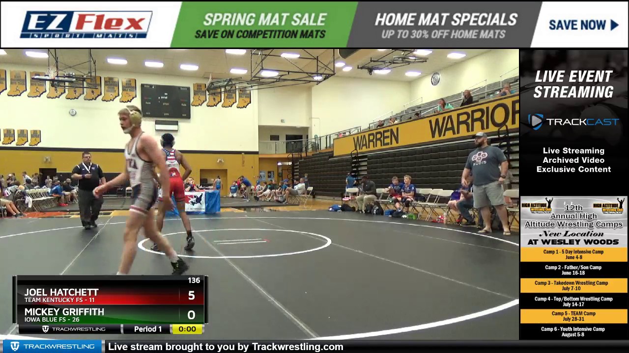 136 Joel Hatchett Team Kentucky FS vs Mickey Griffith Iowa Blue FS ...