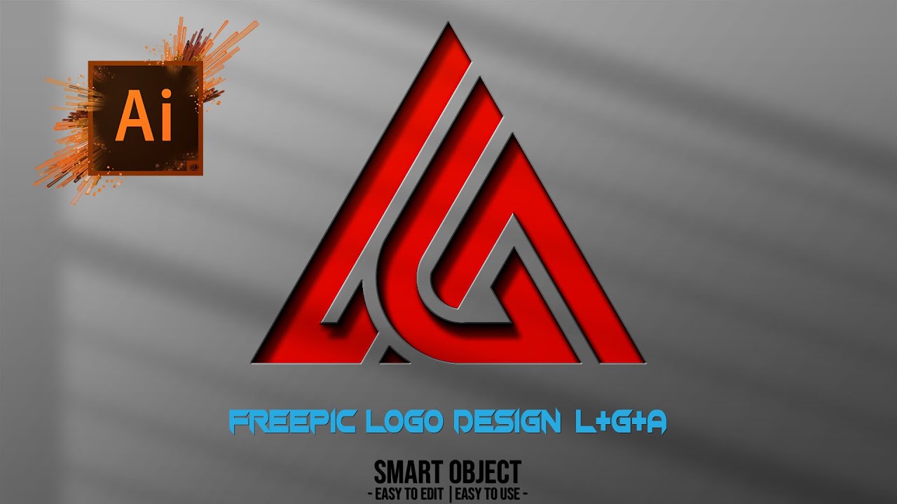 how to create a logo in photoshop and illustrator for beginners || how ...