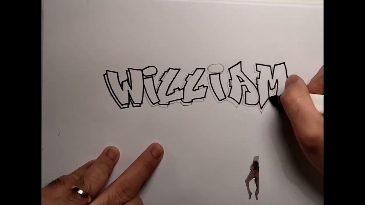 William#name#lettering#graffiti#art pls. subscribe - YouTube