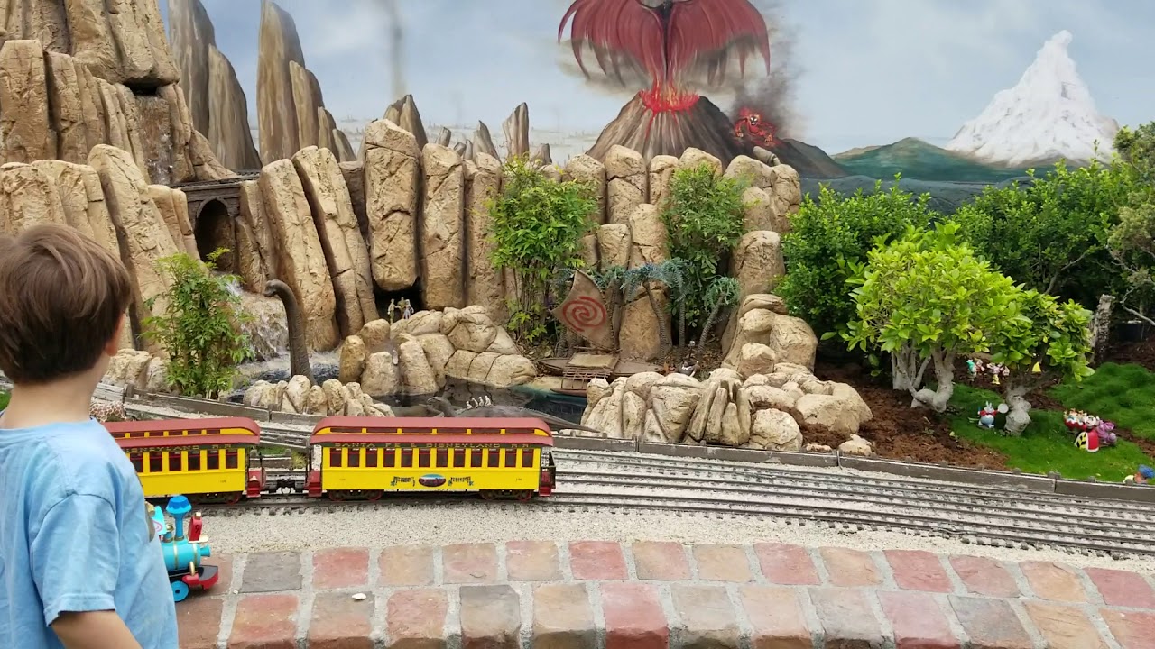Disneyland Model Train - YouTube