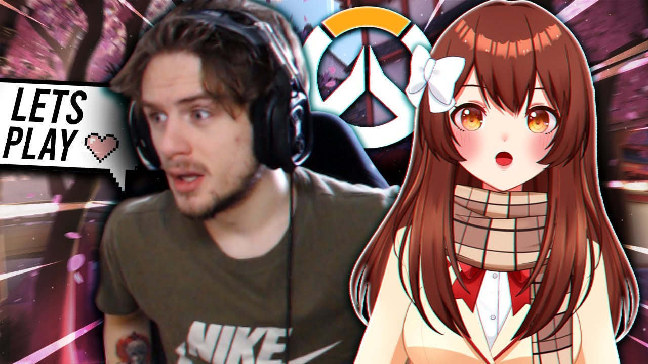 PLAYING OVERWATCH WITH A VTUBER - YouTube
