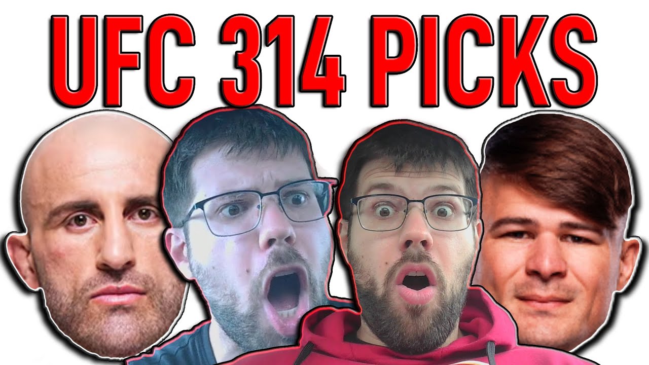 UFC 314 FULL Card BEST Picks/Predictions (Volk vs Lopes) - YouTube