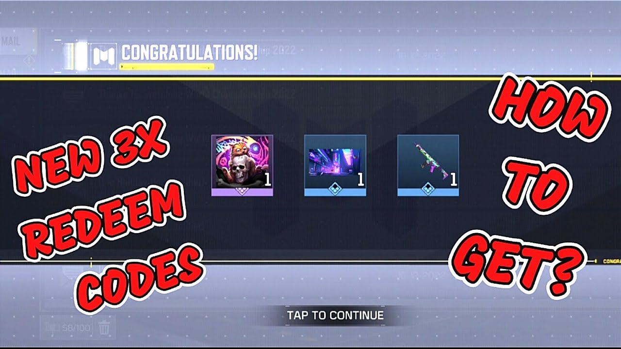 NEW 3 REDEEM CODES | GET FREE ITEMS | HOW TO? CODM GARENA - YouTube