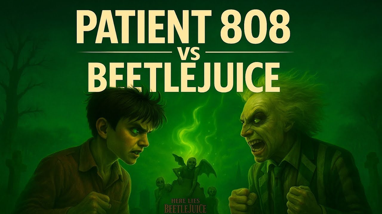 Patient 808 vs. BEETLEJUICE - one must fall | animated fight parody ...