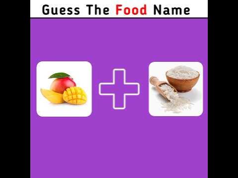 Guess The Food Name Pt-85. #youtubeshorts #shorts - YouTube