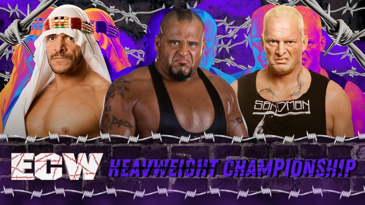 FULL MATCH - Tazz vs Sandman vs Sabu - ECW World Championship: ECW One ...