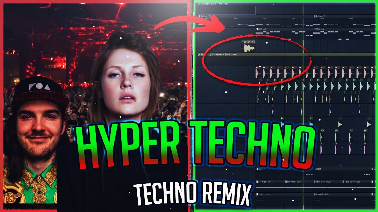 I Made A Hypertechno Remix From Scratch [FL Studio Tutorial] - YouTube