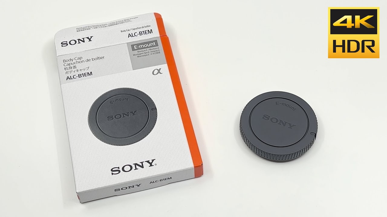 Sony ALC-B1EM Camera Body Cap E-mount - YouTube