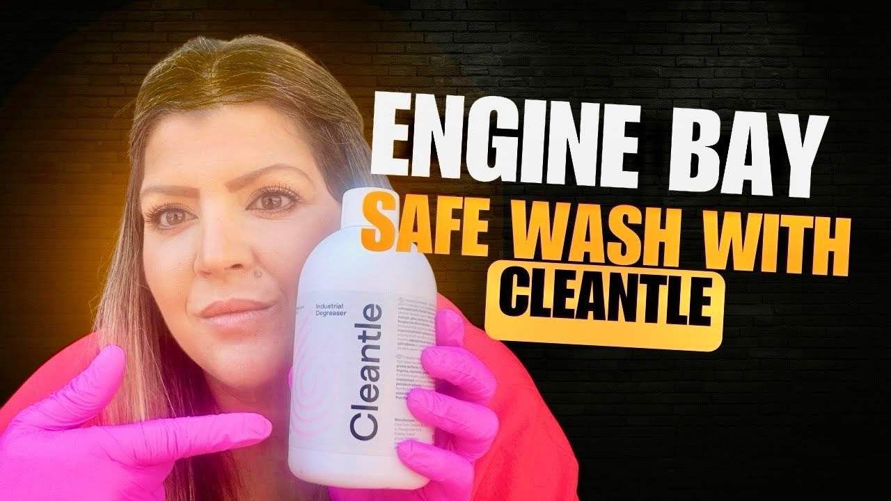 How to wash your engine bay using safe chemicals: Cleantle review - YouTube