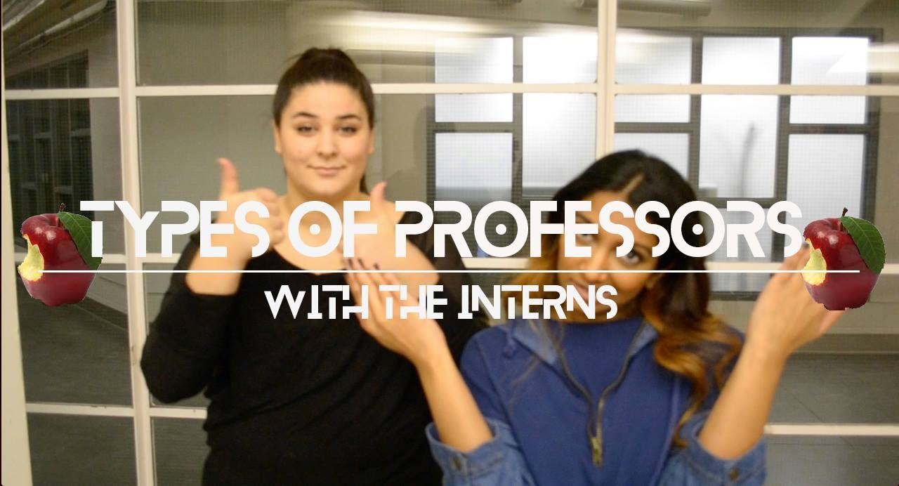 Types of Professors | The Interns - YouTube