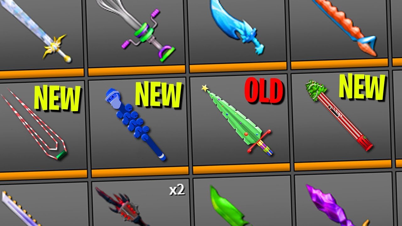 NEW CHRISTMAS KNIVES!! *Holiday 2018* (Roblox Assassin) - YouTube