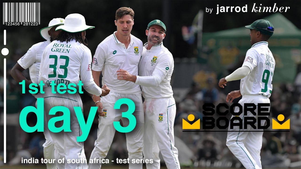 Scoreboard | #INDvSA 1st Test #Day3 | #testcricket | #cricket #sawin ...