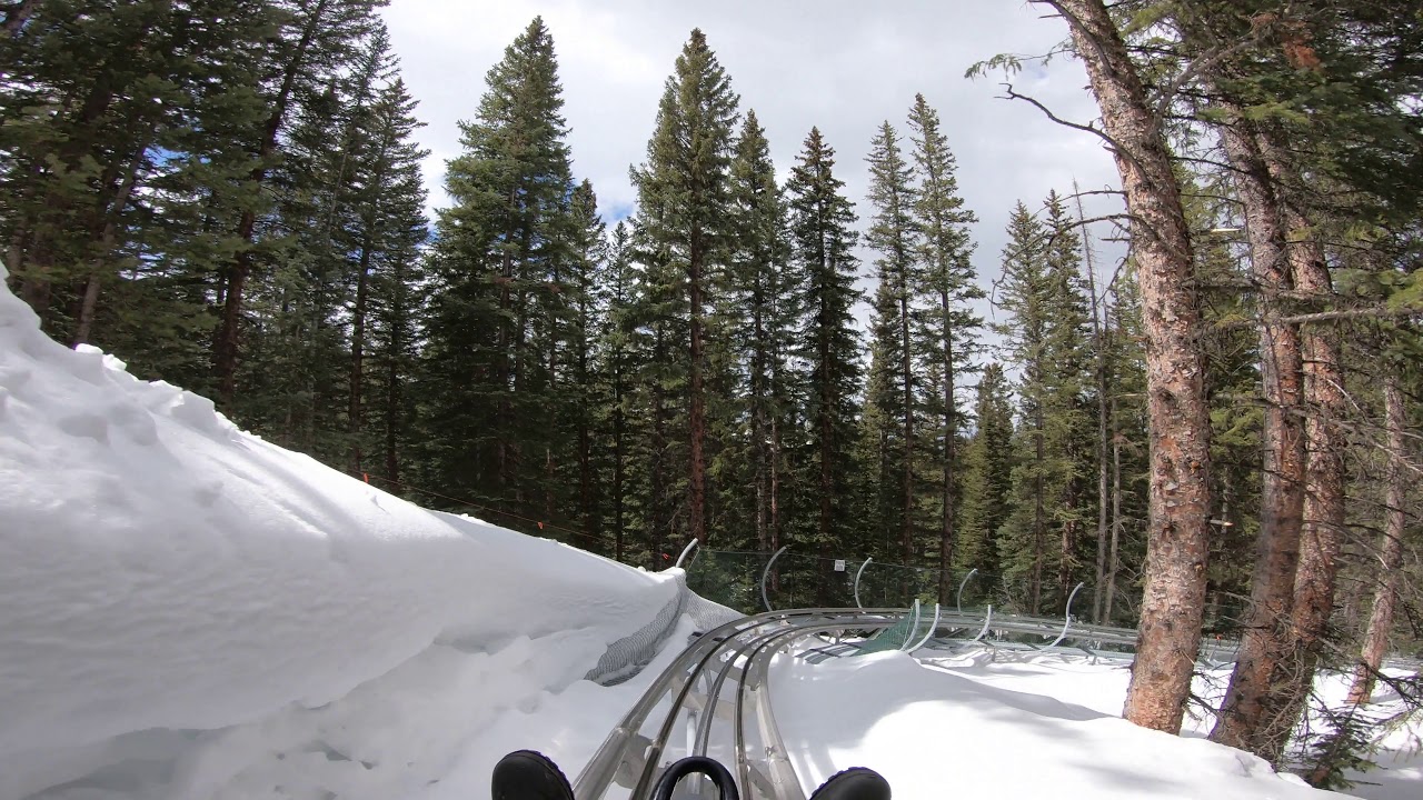 Aspen/Snowmass Alpine Coaster - 4K - YouTube