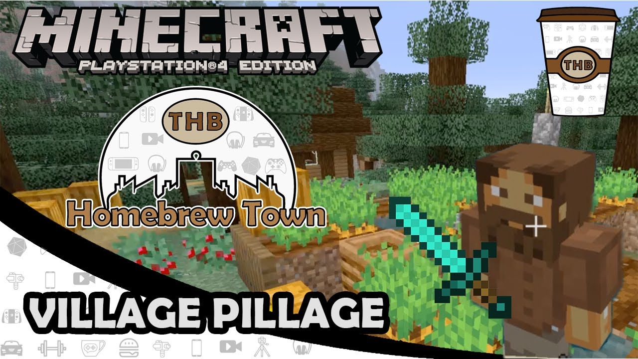 Village Pillage | Minecraft Town Build | Episode #5 - YouTube