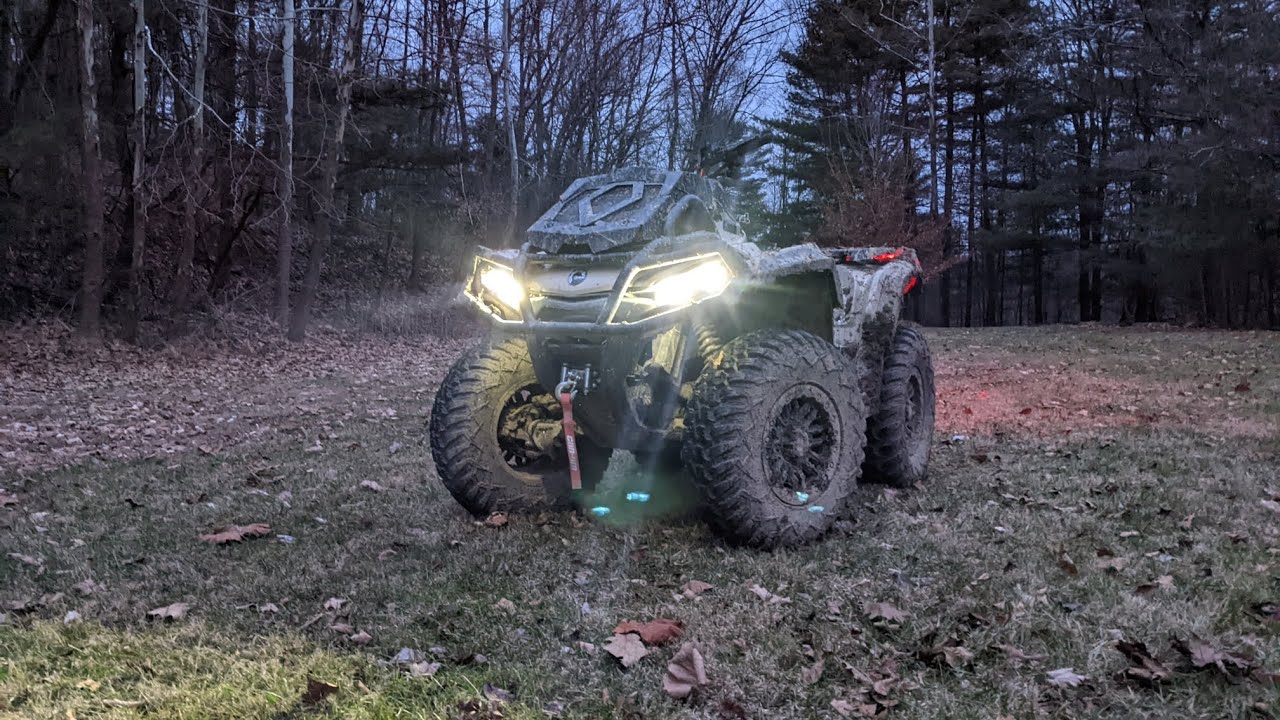 New Wheels and Tires for the 2023 Can Am Outlander 850 XMR - YouTube