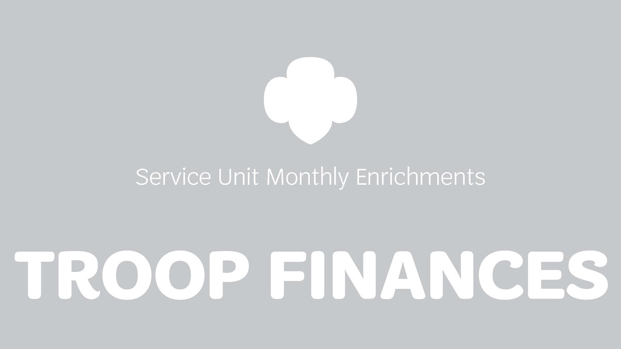 Troop Finances - YouTube