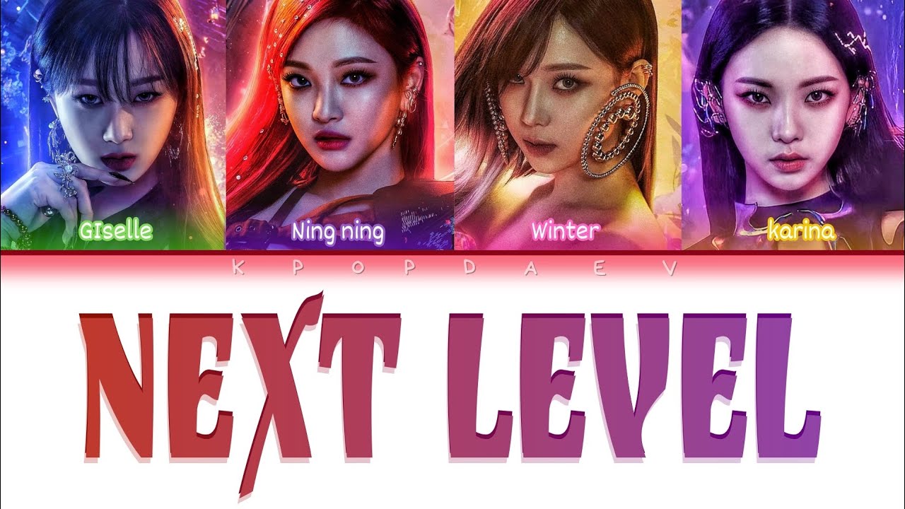 AESPA 에스파 - NEXT LEVEL Lyrics (Terjemahan Color Coded) Sub Han/Rom/Eng DAEV130523 - YouTube