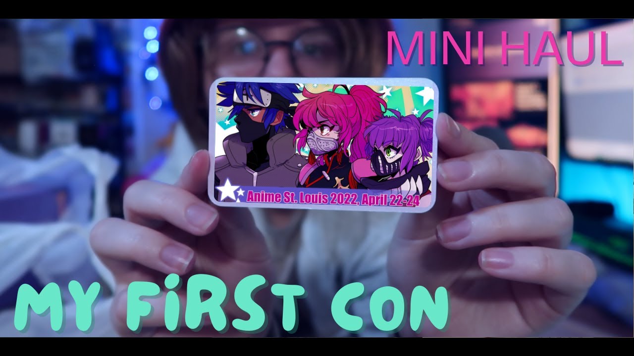 I Finally Went to My First Anime Convention! | Mini Con Haul - YouTube