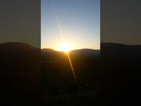 Güneşin doğuşu yazın keyfi