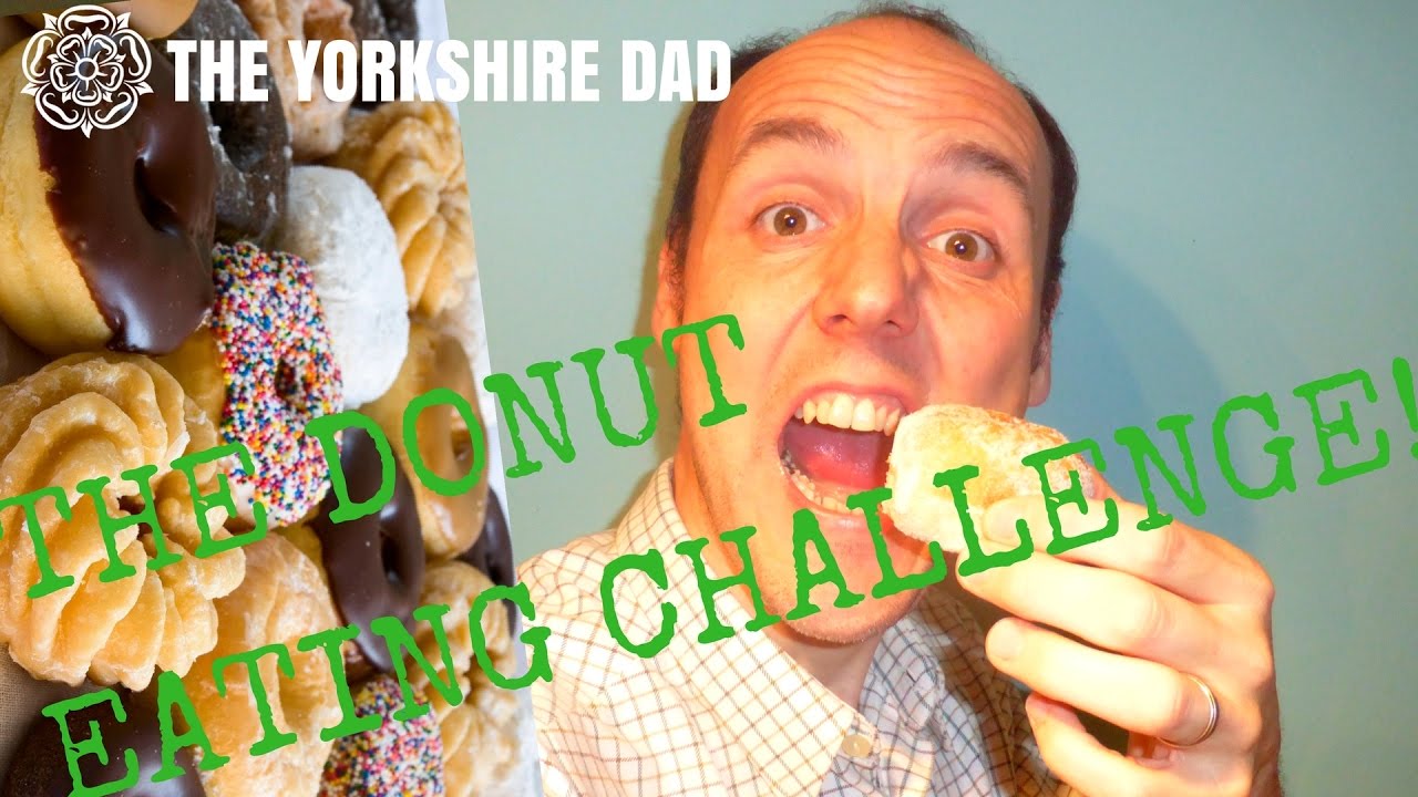DONUT EATING CHALLENGE - YouTube