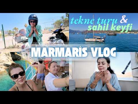 Orca Royal ile Marmaris Tekne Turu:Yeşil Deniz,Kumlubük,Fosforlu Mağara ,Cennet Adası & Sahil Keyfi