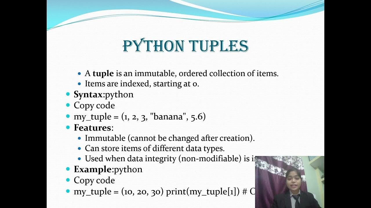 Lists,Tuples & Dictionaries - YouTube