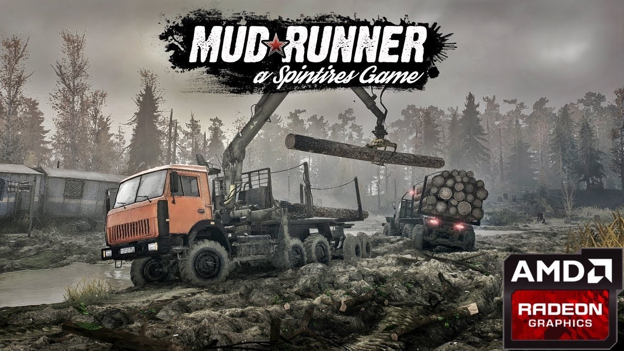 Spintires MudRunner Gameplay on Low End PC (AMD A6, Radeon R4 Graphics ...