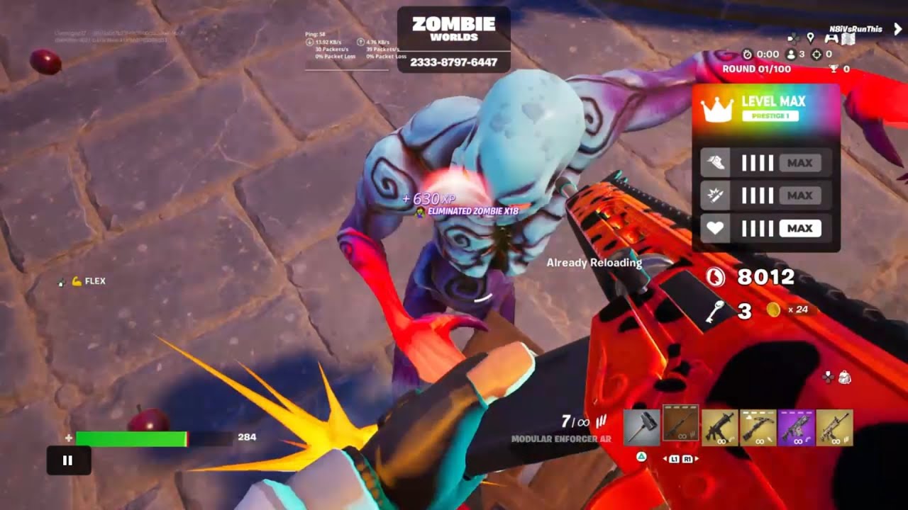 Fortnite Zombie Worlds Wagon Unlimited XP Glitch (Do It Really Fast ...