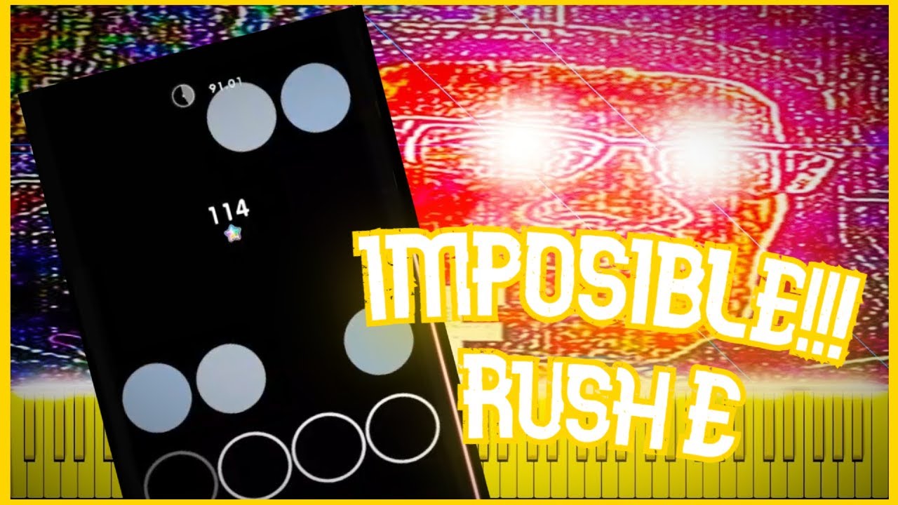 Este mapa es IMPOSIBLE!!! 😱😱😱 - Rush E | Osu! mania - YouTube