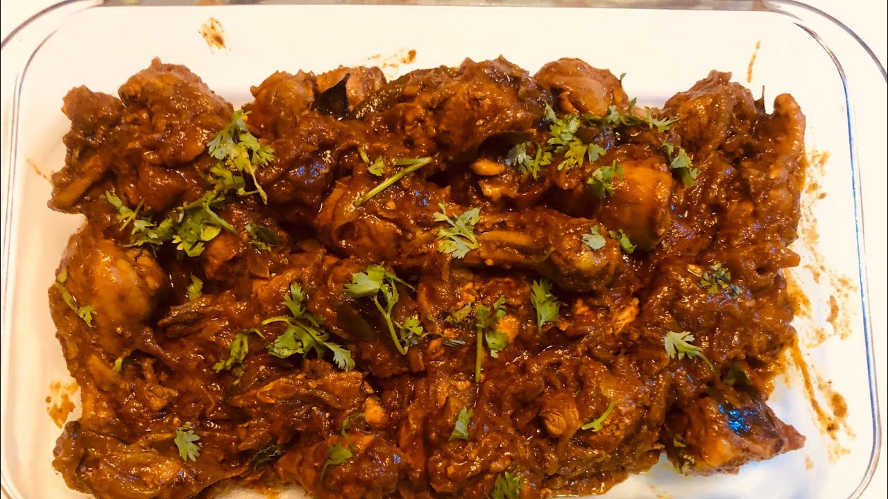 Chicken Sukka Recipe/ chicken Chukka Recipe / Spicy Chicken Masala Dry ...