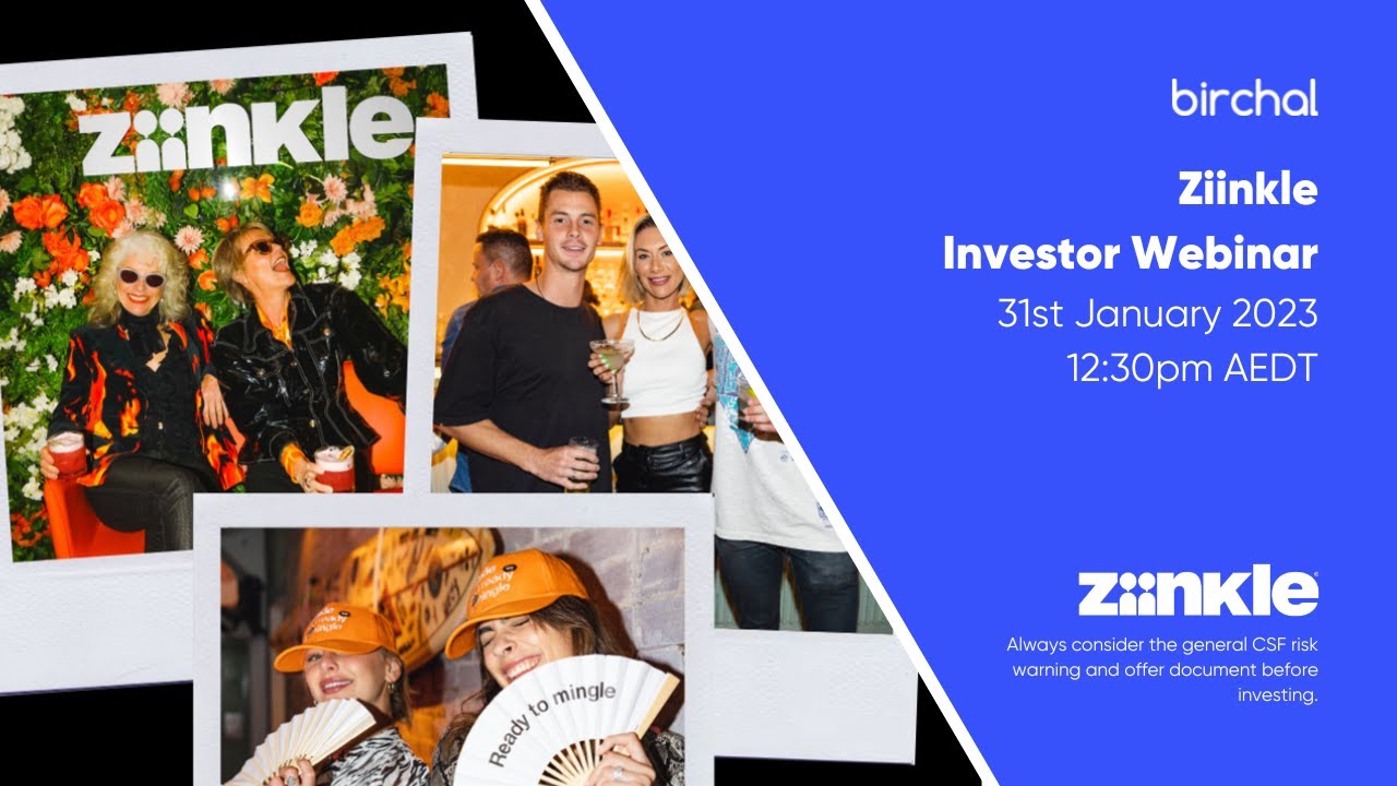 Ziinkle Investor Webinar - YouTube
