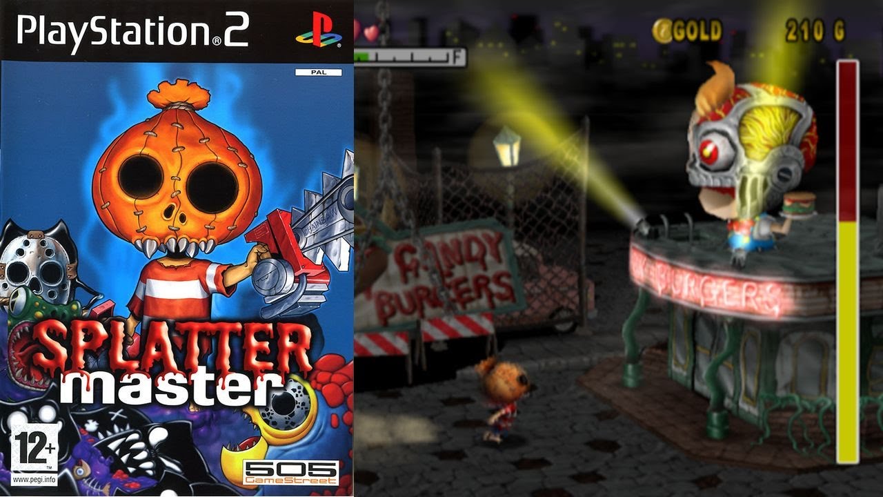 Splatter Master (Playstation 2 - 2004) [Présentation] - YouTube