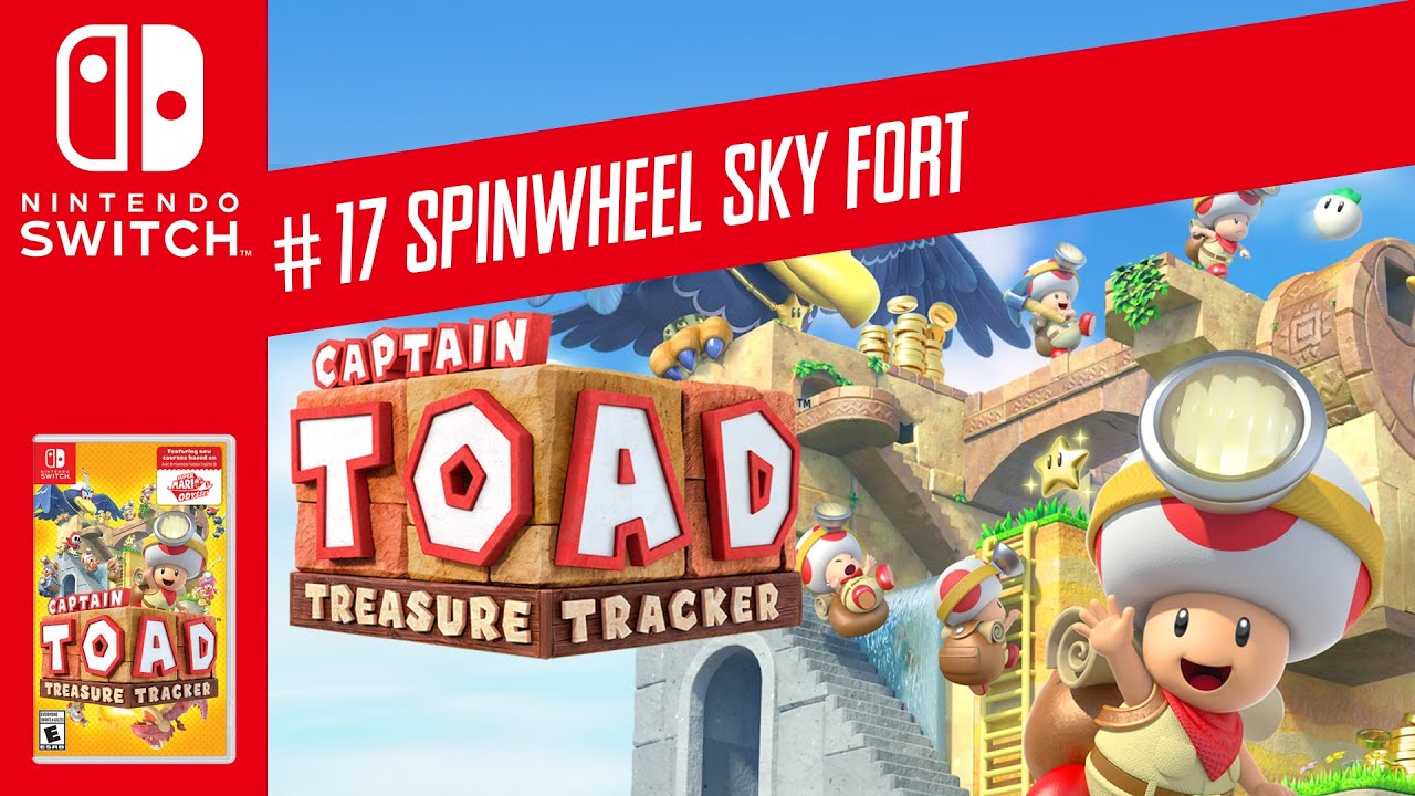 Captain Toad Treasure Tracker Nintendo Switch Episode Two #17 Spinwheel ...