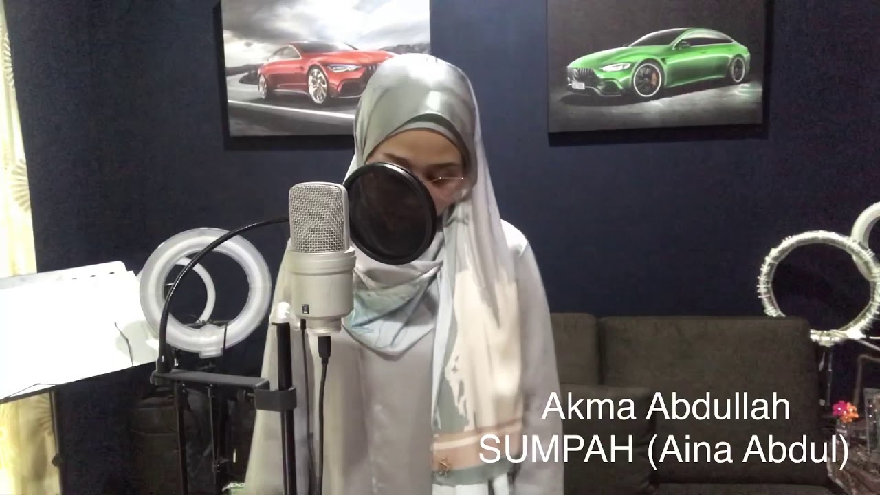 Sumpah (Aina Abdul) • Cover by Akma Abdullah - YouTube