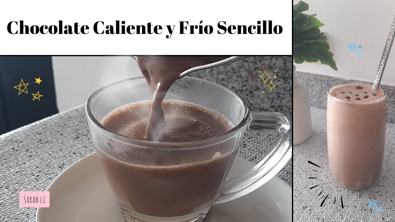 2️⃣ Bebidas de CHOCOLATE 🍫 Chocolate Frio y chocolate Caliente que ...