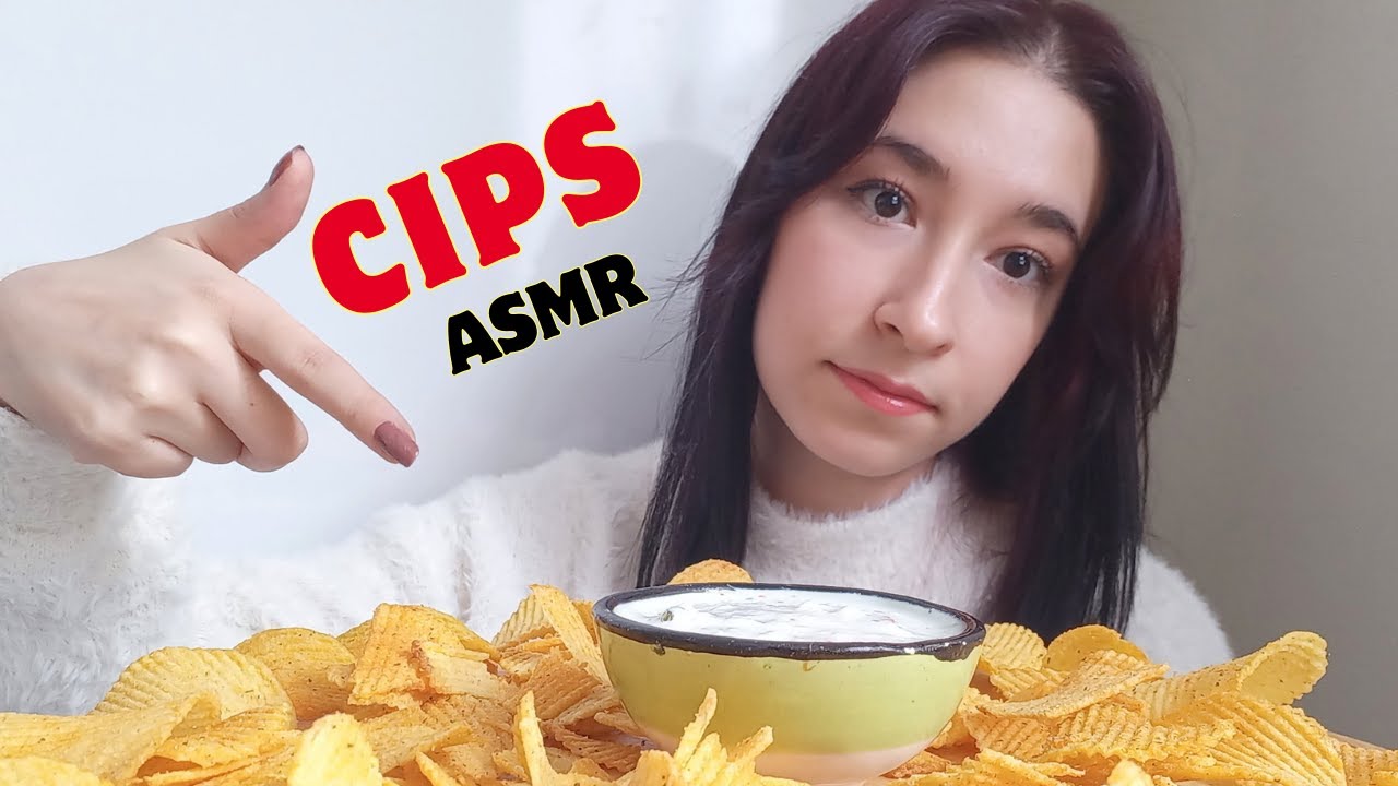 ASMR CİPS ( YOĞURTLU ) EATING SOUNDS #asmr #eatingsounds - YouTube