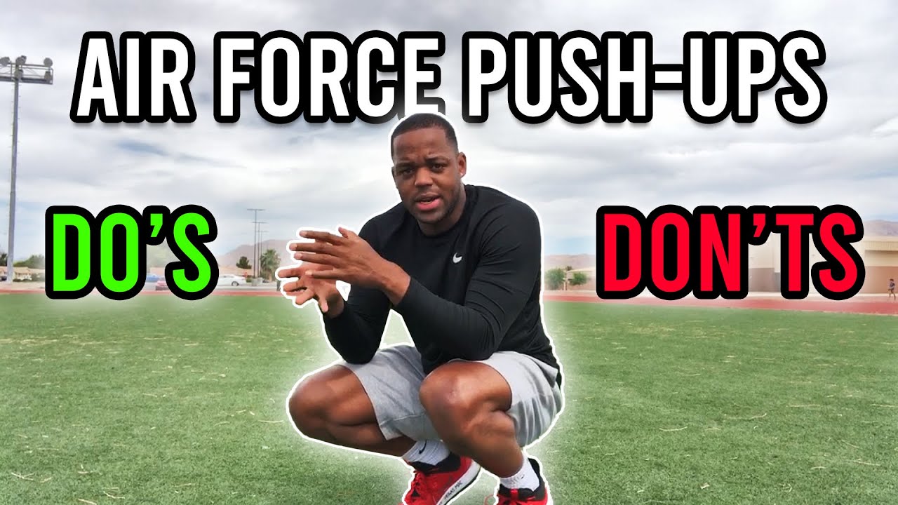 HOW TO IMPROVE YOUR PUSH-UPS FOR YOUR PT TEST!! - YouTube