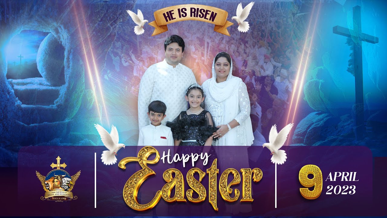 EASTER SUNDAY MEETING (09-04-2023) || ANKUR NARULA MINISTRIES - YouTube