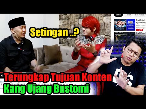 Kang Ujang Bustomi Kontenya Setingan ? Bang Dodi Sefriadi Takut ya ngebahas ini ?🤣