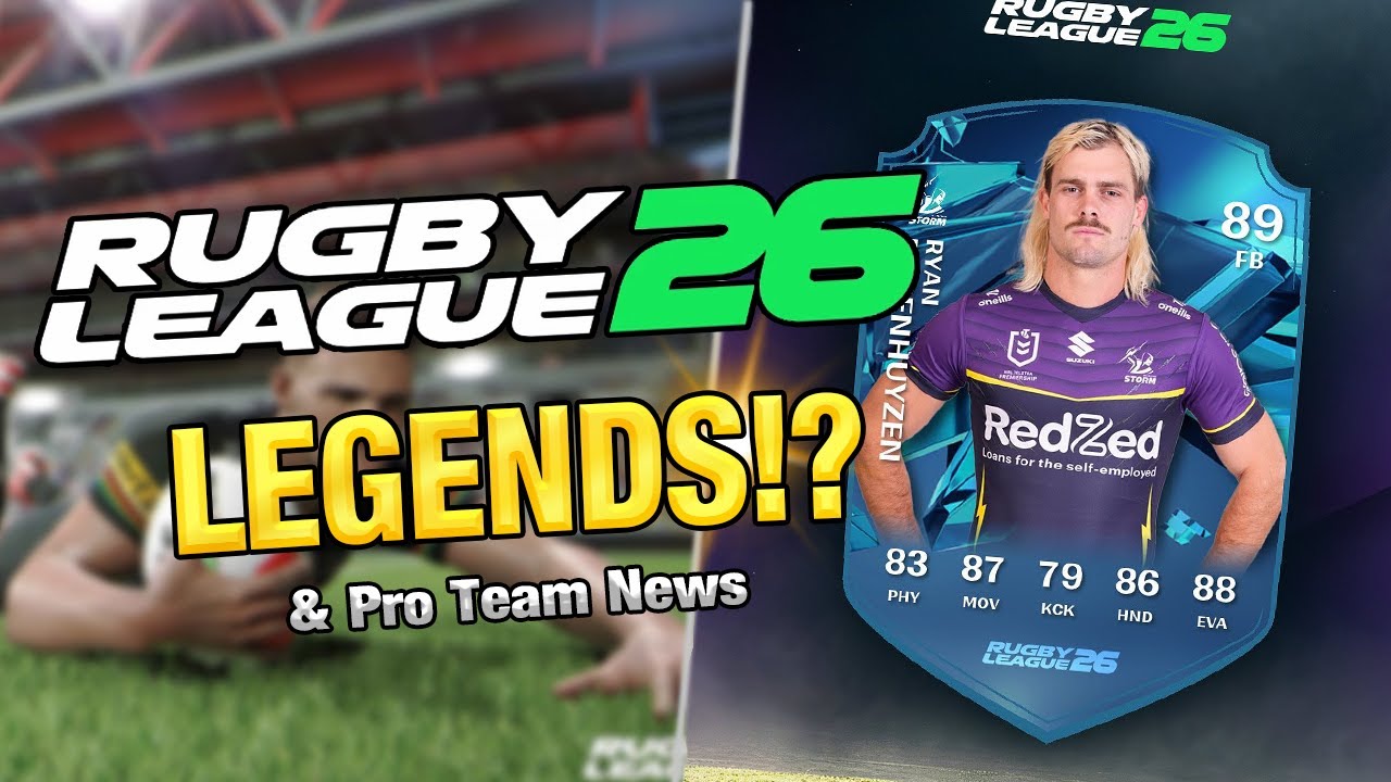Rugby League 26 Drops HUGE News Before Launch… - YouTube