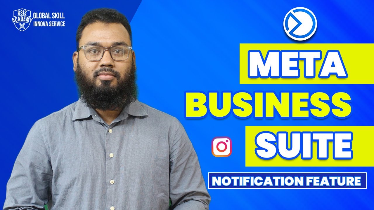 Facebook meta business suite notifications tutorial 2024 - YouTube