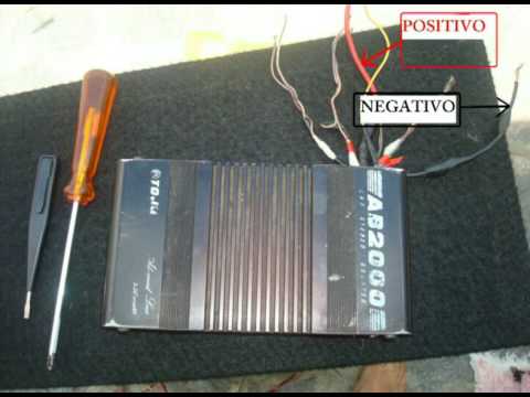 Instale vc mesmo seu amplificador ab2000 - YouTube