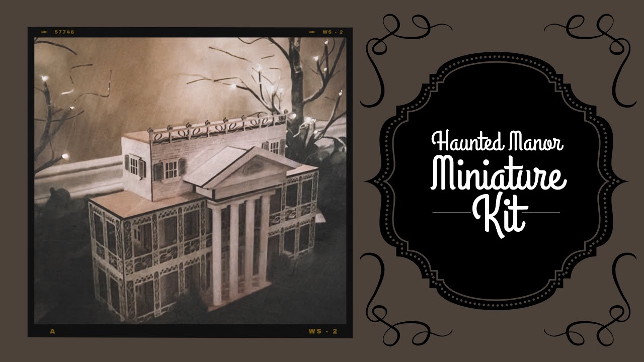 Haunted Mansion Miniature Kit - YouTube