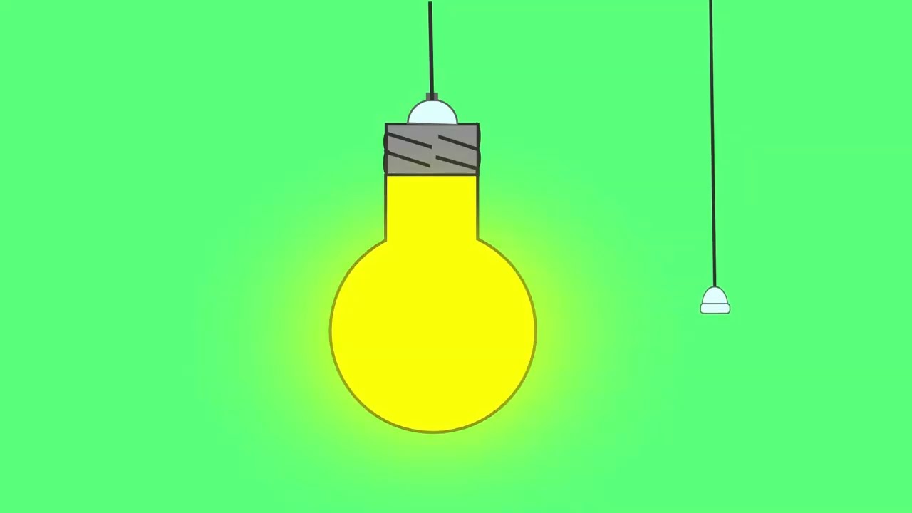 Light Bulb - Green Screen - YouTube