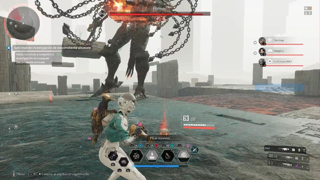 The First Descendant_ Pyromaniac boss hard mode - YouTube