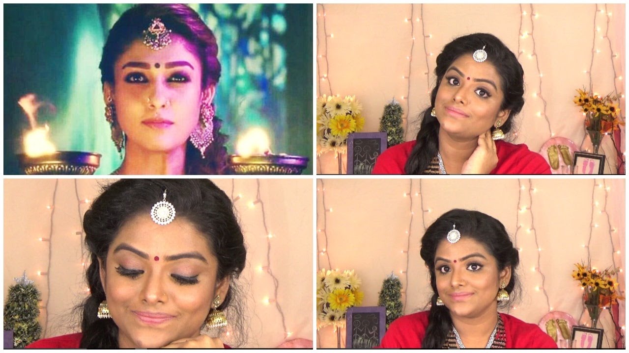 ENGLISH:Nayanthara Inspired makeup look from kashmora movie ...