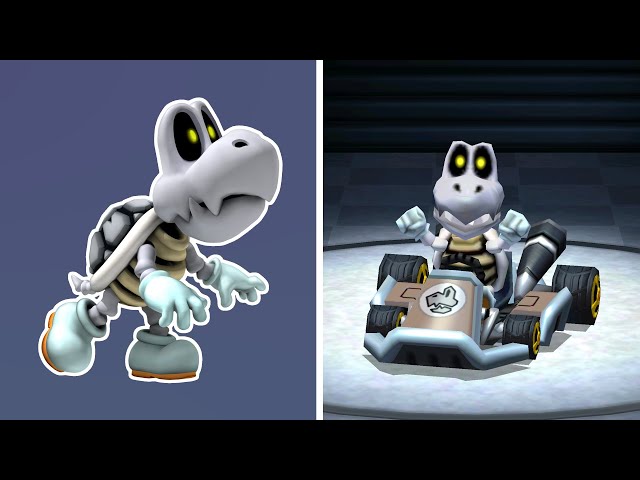 Mario Kart Dry Bones Classic Dry Bones (modernized) : R/Mario