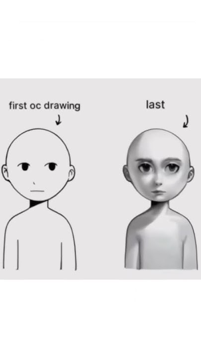 First vs Last #oc drawings! #art #ocart #originalcharacter #drawing # ...